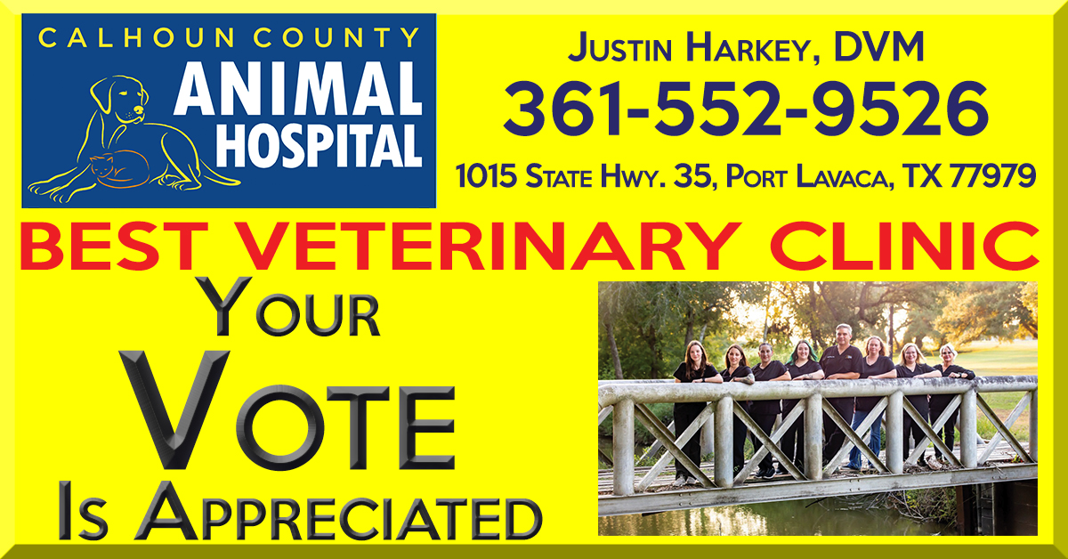 Vote Calhoun County Animal Hospital - Best in Calhoun County 2025