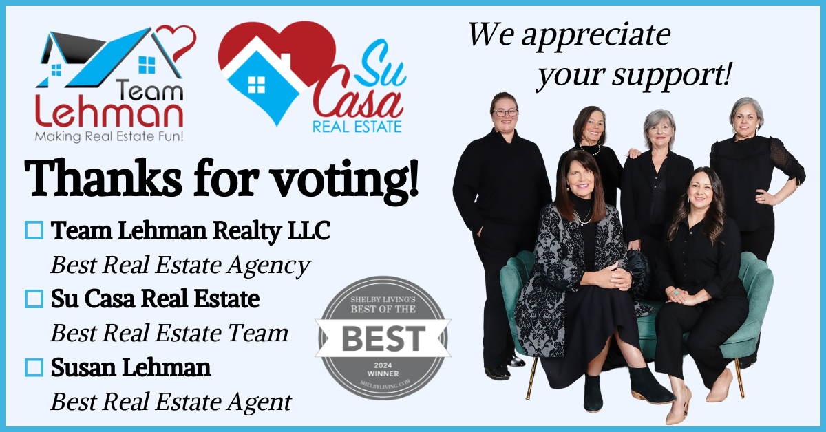 Vote Su Casa Real Estate - Team Lehman Realty, LLC - Shelby Living-Best ...